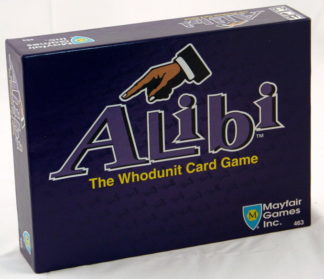 Alibi, the Whodunit Card Game | Simtasia