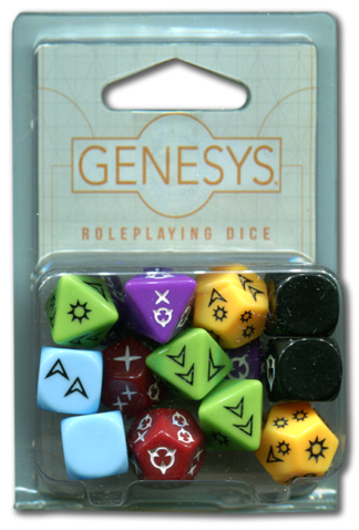 Genesys Roleplaying Dice Pack | Simtasia