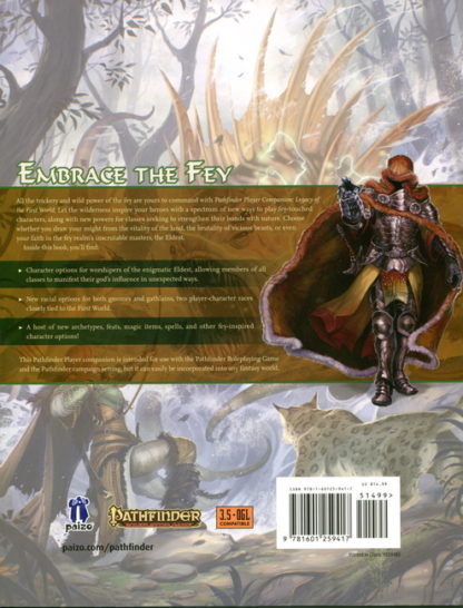 Pathfinder Player Companion - Legacy of the First World | Simtasia