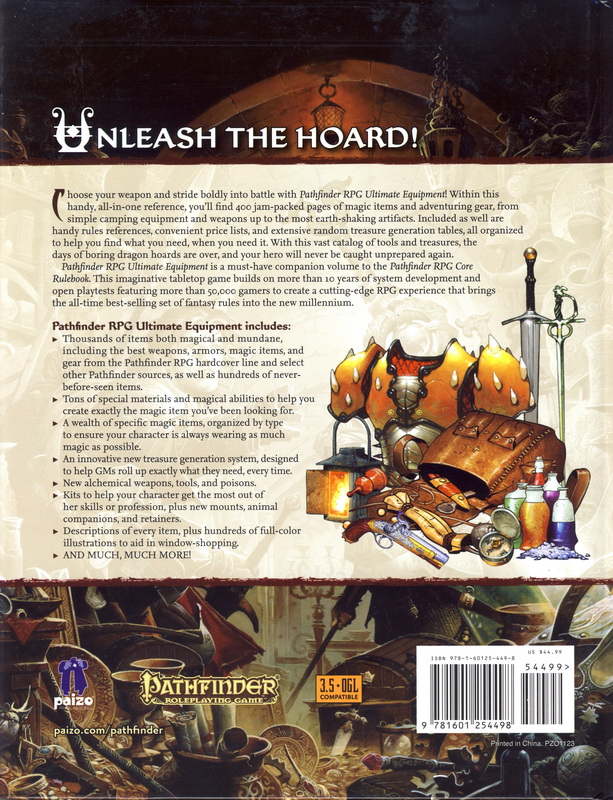 Pathfinder RPG - Ultimate Equipment | Simtasia