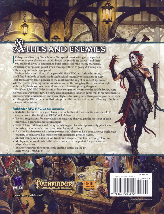 Pathfinder RPG - NPC Codex | Simtasia