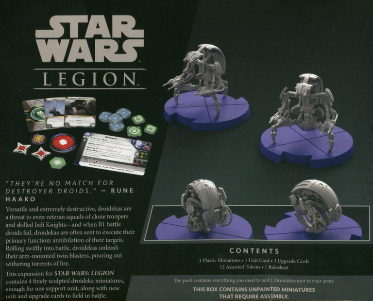 Droidekas (Star Wars: Legion Clone Wars Unit Expansion) | Simtasia
