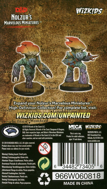 Adult Myconid (D&D Nolzur’s Marvelous Miniatures)(2) | Simtasia