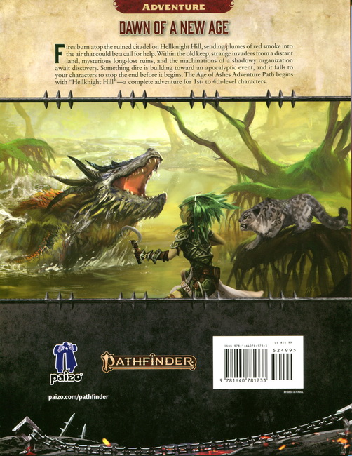 Hellknight Hill (Age of Ashes 1 of 6) (Pathfinder Adventure Path #145) | Simtasia