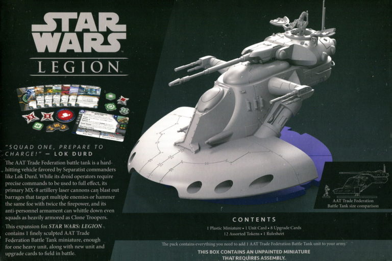 AAT Trade Federation Battle Tank (Star Wars: Legion Unit Expansion ...
