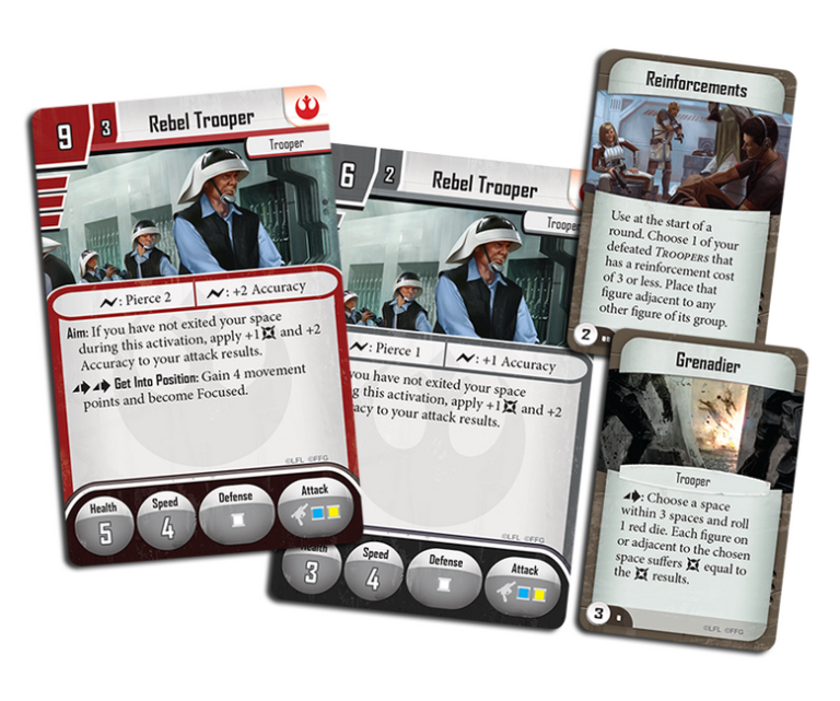 Rebel Troopers (Star Wars Imperial Assault, Ally exp.) | Simtasia