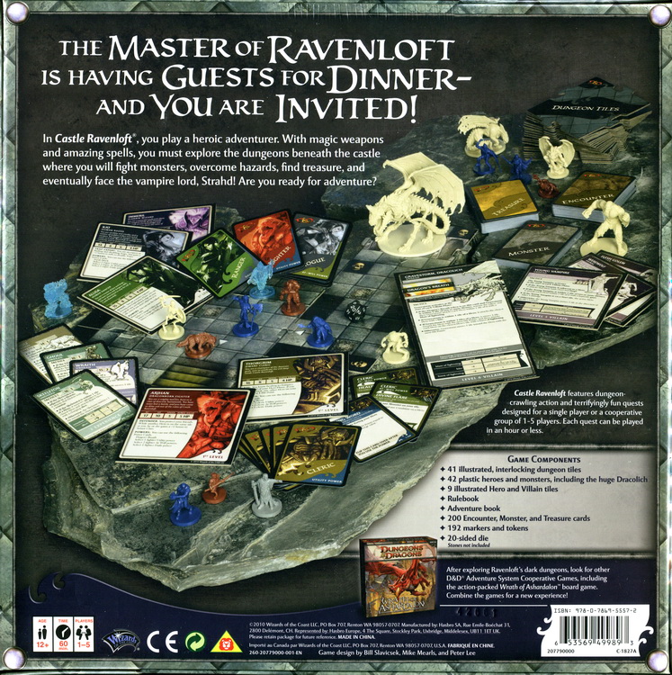 D&D Castle Ravenloft Boardgame | Simtasia