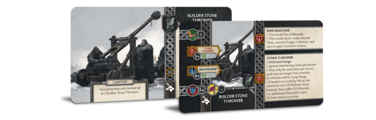 Builder Stone Thrower (A Song of Ice & Fire Miniatures game expansion ...