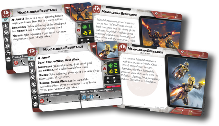 Clan Wren (Star Wars: Legion Unit Expansion) | Simtasia