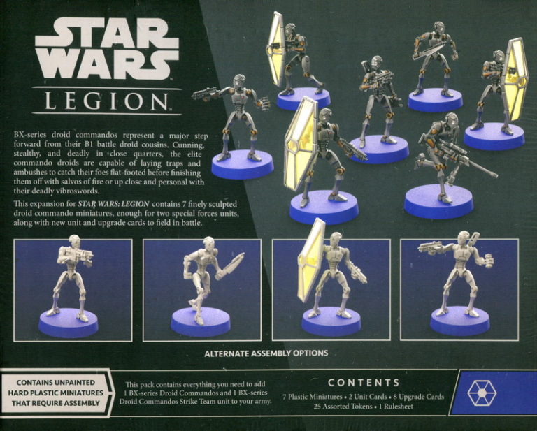BX-series Droid Commandos (Star Wars: Legion Unit Expansion) | Simtasia