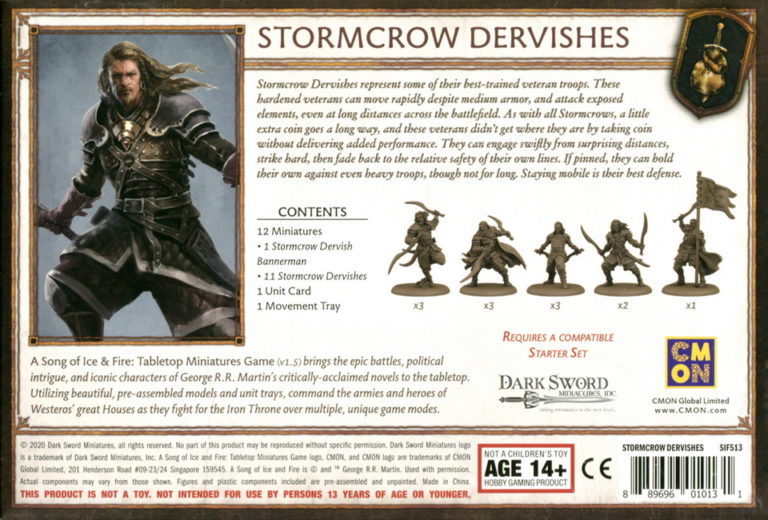 Stormcrow Dervishes (aSoI&F expansion) | Simtasia