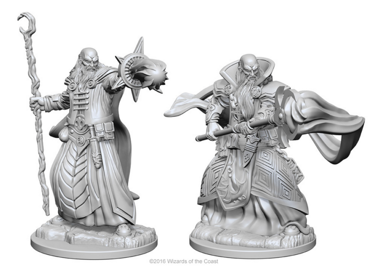 Human Male Wizard (D&D Nolzur’s Marvelous Miniatures)(2) | Simtasia