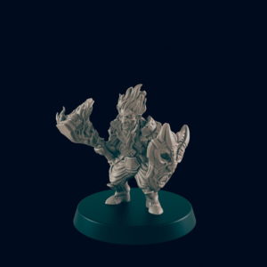 Azer,Male (Beasts & Baddies 3D print, resin) | Simtasia