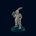 Male Human Bandit (Beasts & Baddies 3D print, resin) | Simtasia