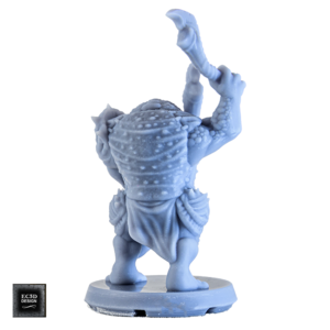 Bullywug Brute (Beasts & Baddies 3D print, resin) | Simtasia