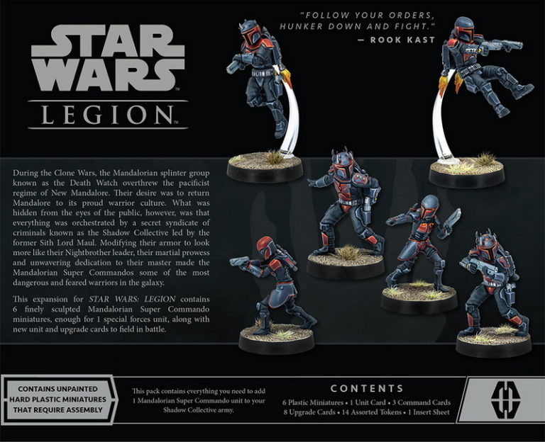 Mandalorian Super Commandos (Star Wars: Legion Unit Expansion) | Simtasia