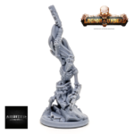 Skeleton with Flail 01 (Legion of the Undead 3D print, resin) | Simtasia