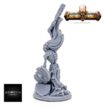 Skeleton with Flail 01 (Legion of the Undead 3D print, resin) | Simtasia