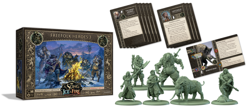 Free Folk Heroes 3 (A Song of Ice & Fire Miniatures game Free Folk ...