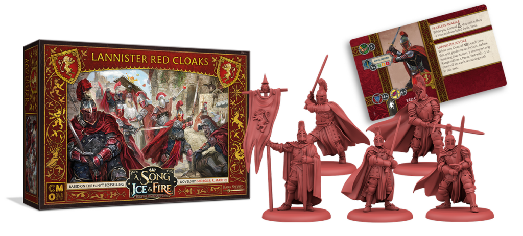 Lannister Red Cloaks (aSoI&F expansion) | Simtasia