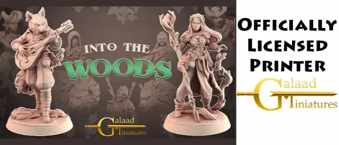 Usaro the Ranger, male elf (Into The Woods 3D print, resin) | Simtasia